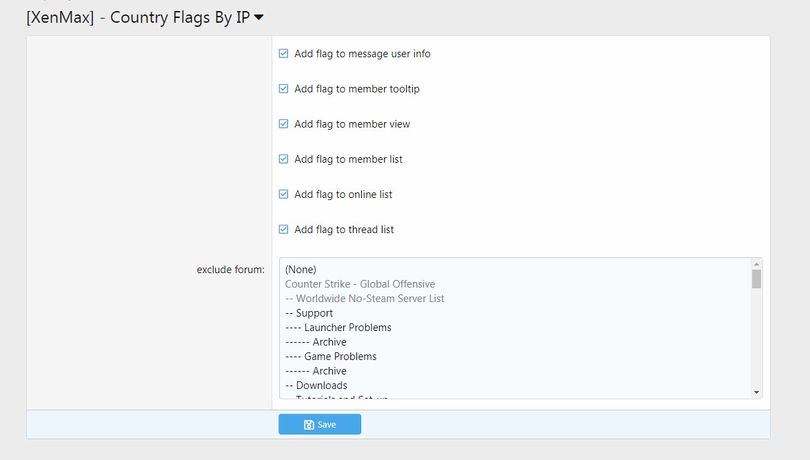 XF 2.0 / 2.1 - [XenMax] Country Flags By IP 2.0.0 | Society french modding